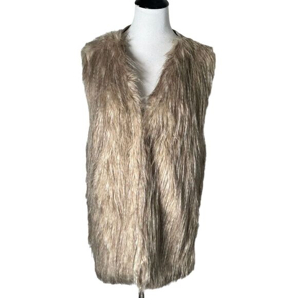 Lebby Collection | Jackets & Coats | Lebby Collection Faux Fur Vest ...